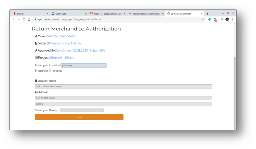 Spectros Instruments, Inc.